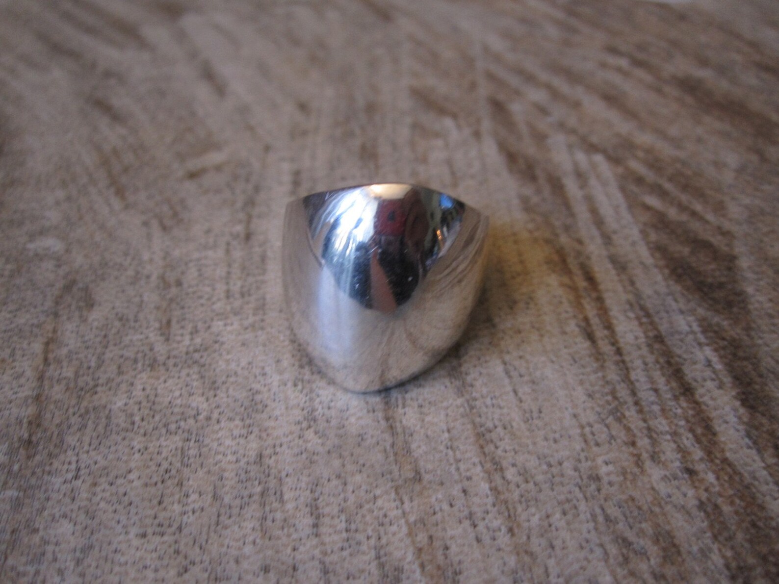 Vintage Sterling Silver Shield Ring - Etsy
