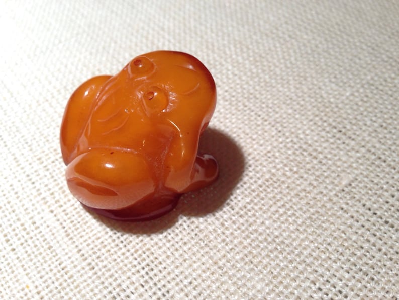 Antique Baltic Amber Frog - Etsy