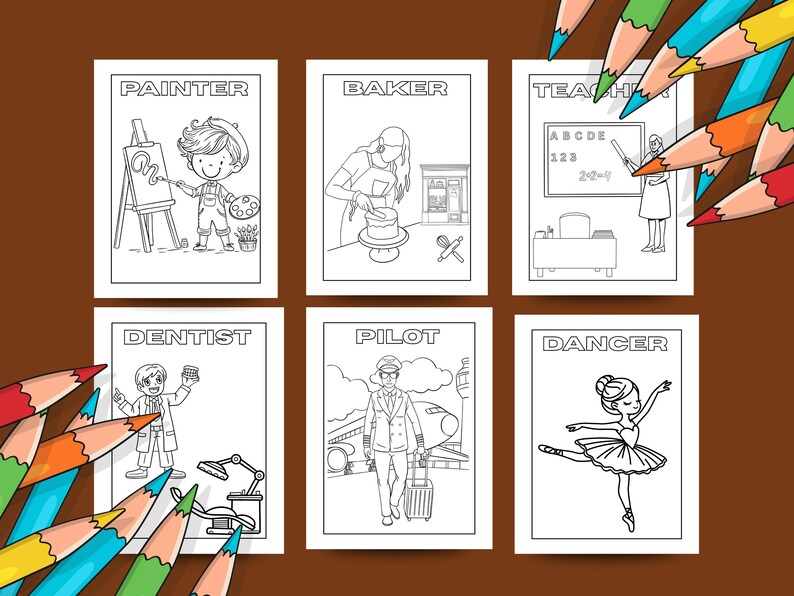 Printable Kids Occupations Flashcards | Learning Cards | Digital ...