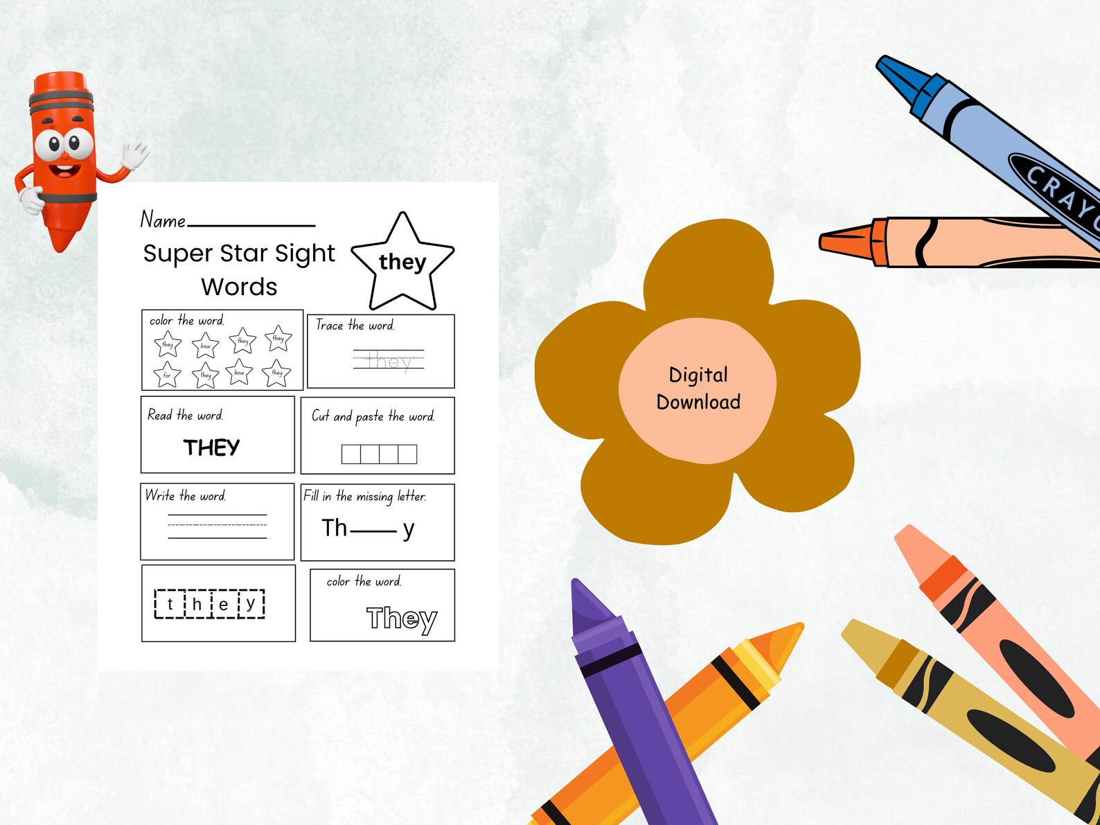 First Step With Sight Words" Early Readers" - Etsy
