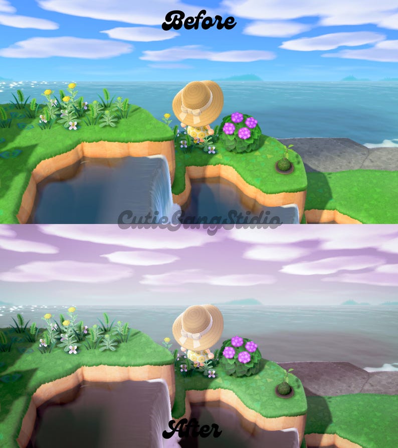 Purple Haze Preset - Animal Crossing ACNH Preset for Lightroom Mobile ...