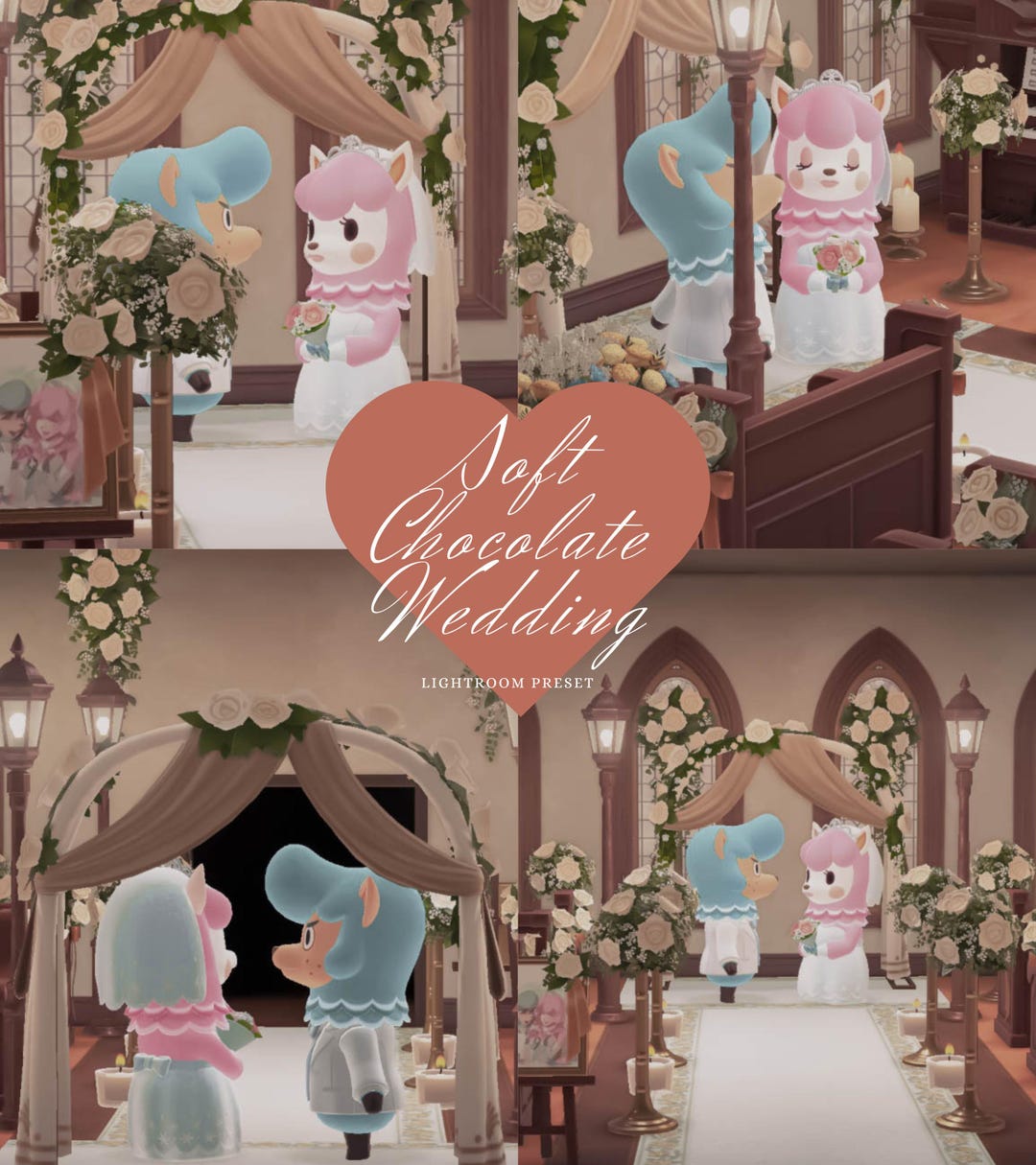 Soft Chocolate Preset- Animal Crossing ACNH Preset for Lightroom Mobile ...