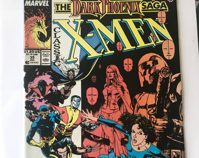 Rare X-men Classic 35 - Newsstand Edition - Reprints the First ...