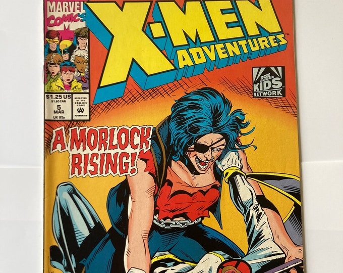 X-men Adventures 5 - Storm Cover - Comic Adaption of X-men the Animated ...