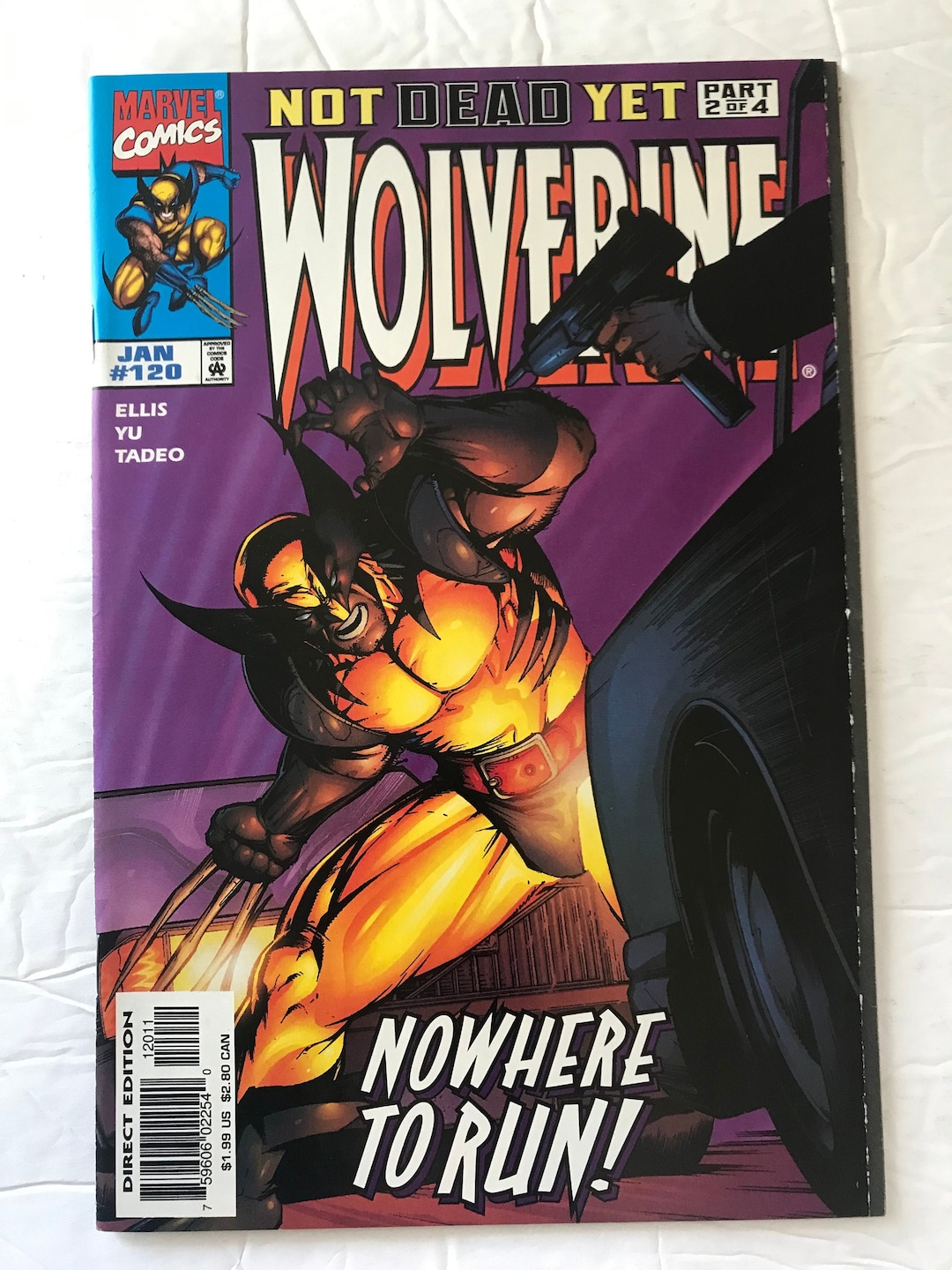 Wolverine 120 - Early Art of Leinil Yu! Warren Ellis (1999, VF/NM ...