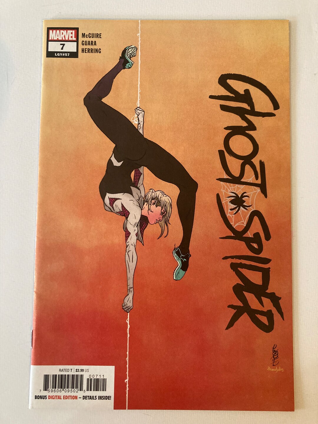 Ghost Spider 7 Highly Sought Paul Pope Cover Venom Spider-gwen ...