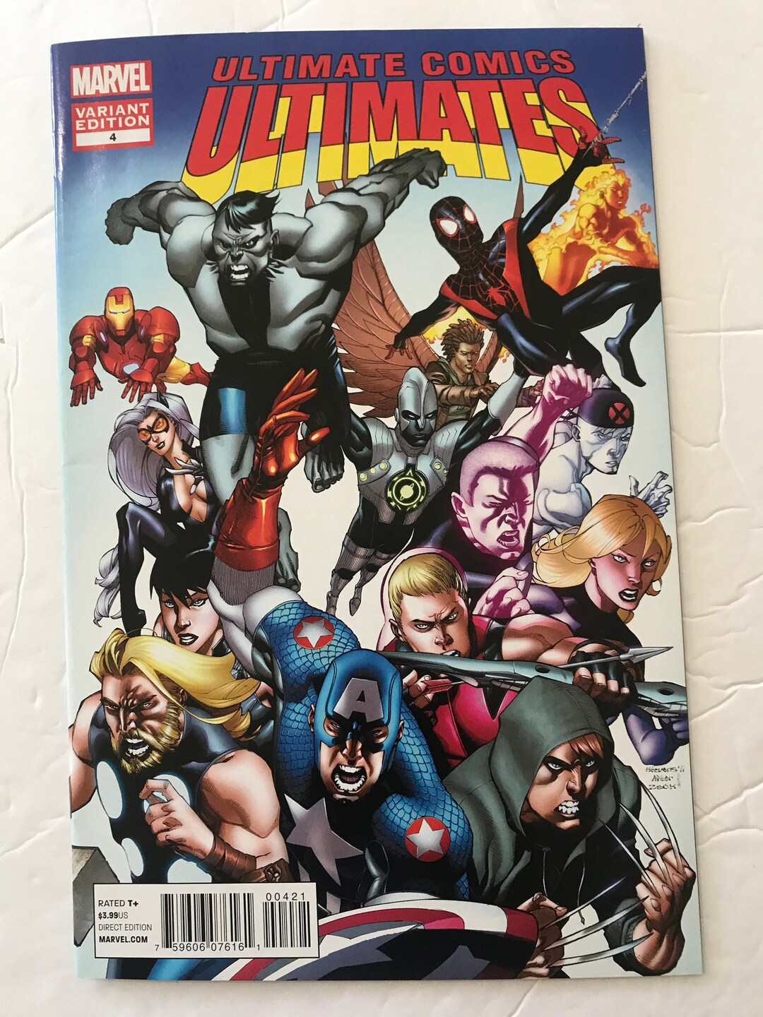 Ultimate Comics the Ultimates 4 Highly Sought Secret Wars Homage 1:50 ...