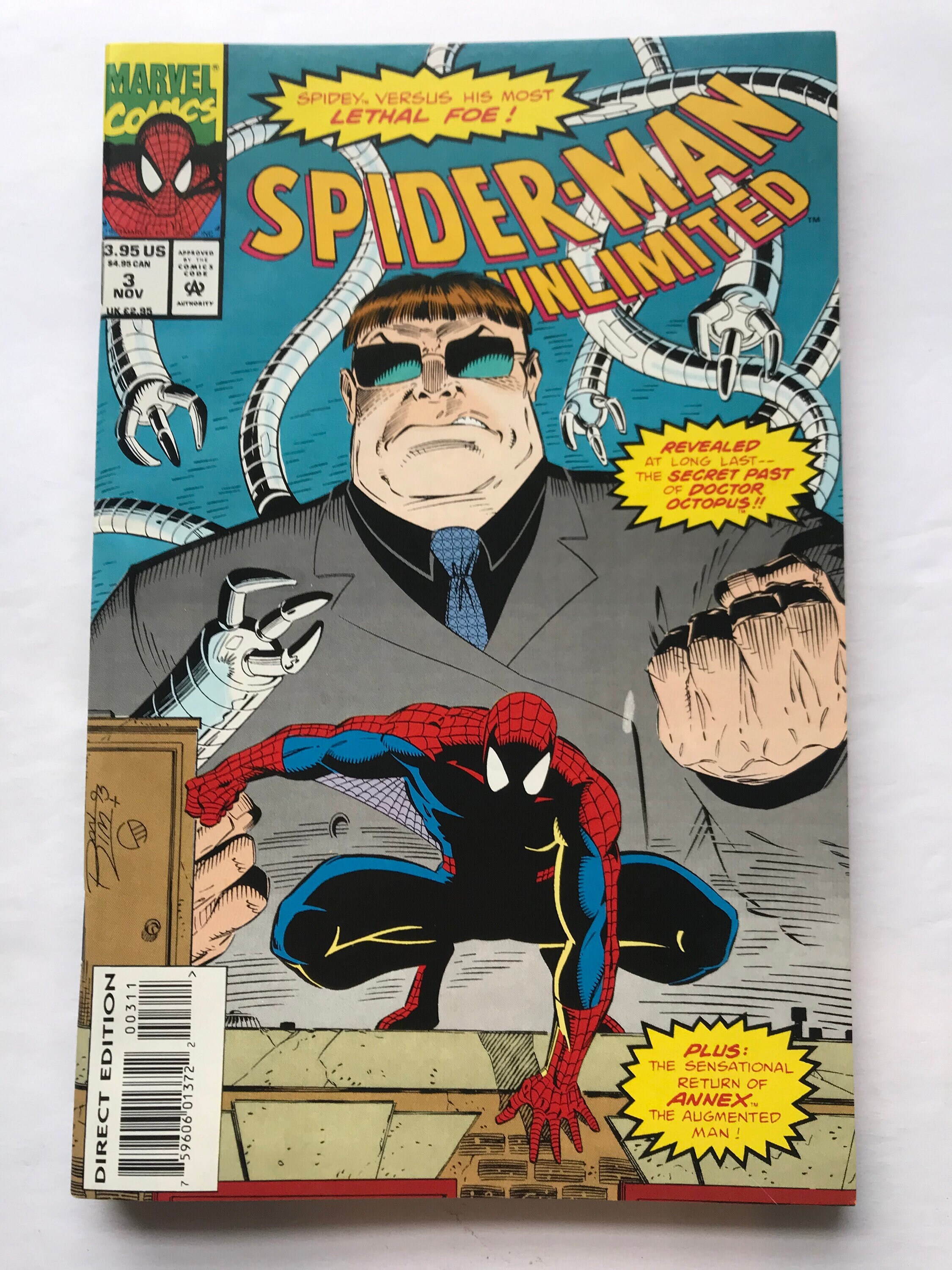 Marvel Comics Spectacular Spider Man Death By Tombstone 206 1993 The Conclusion