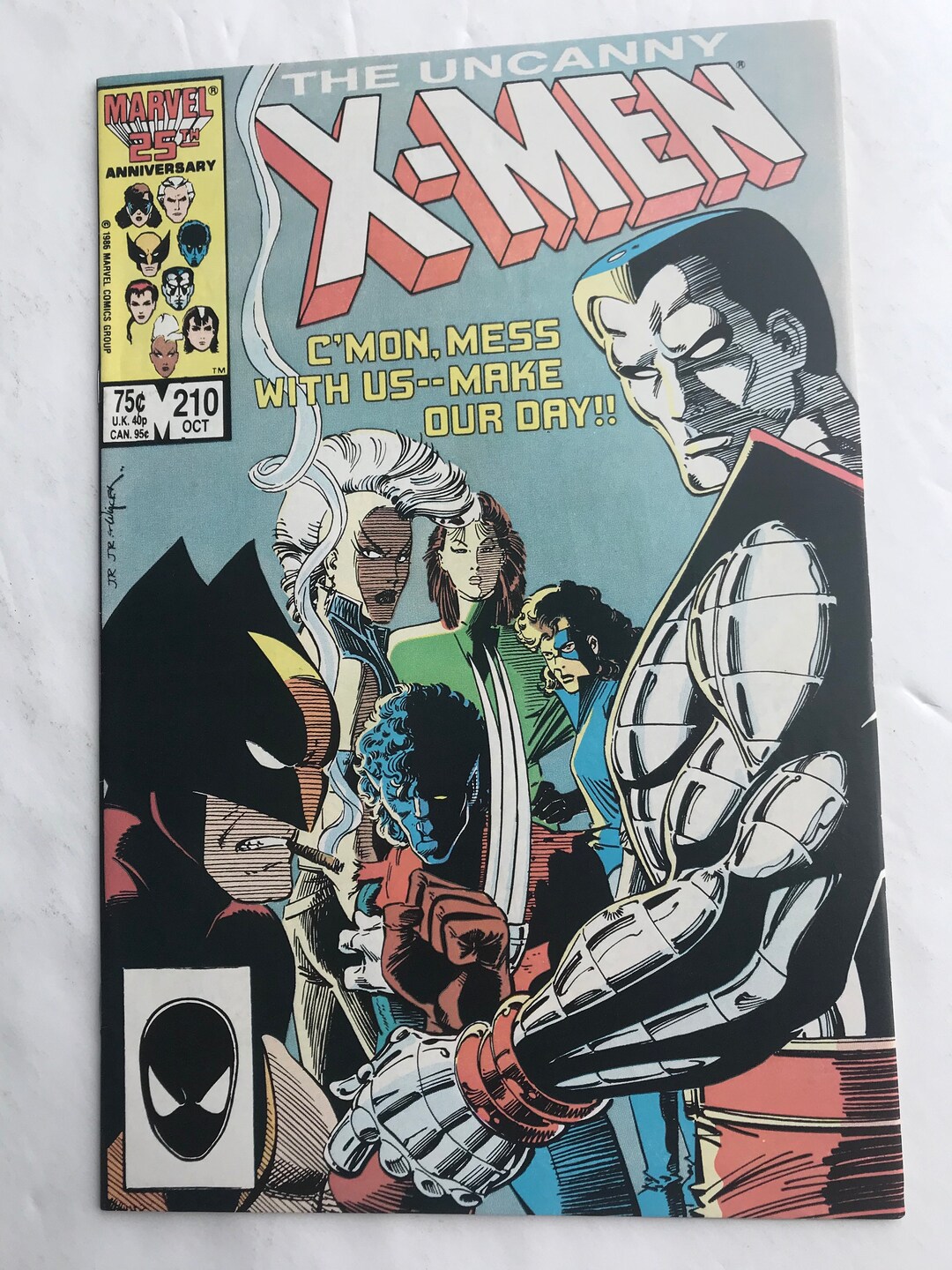 Uncanny X-men 210 Mutant Massacre Begins Highly Sought Issue very Fine ...