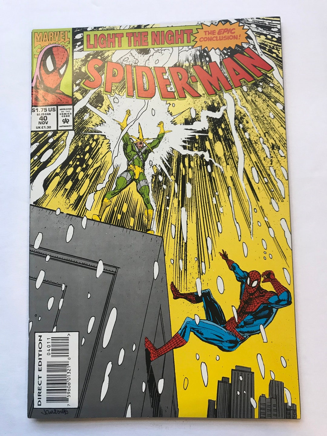Spider-man 40 Spider-man Vs Electro marvel Comic Book, First Printings ...