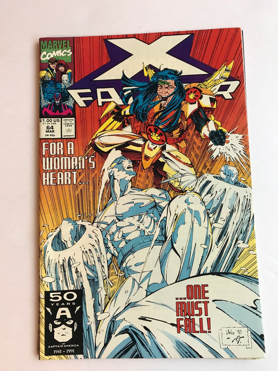 X-factor Issues 64 (VF/NM Condition, 1990, Marvel Comic Books, Whilce ...