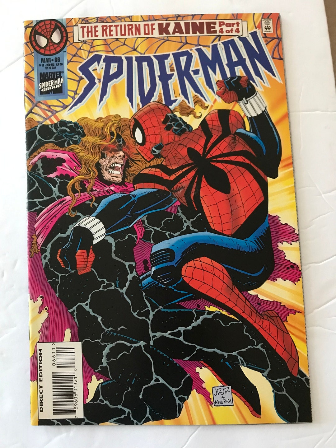 Spider-man 66 Ben Reilly the Return of Kaine marvel Comic Book, First ...