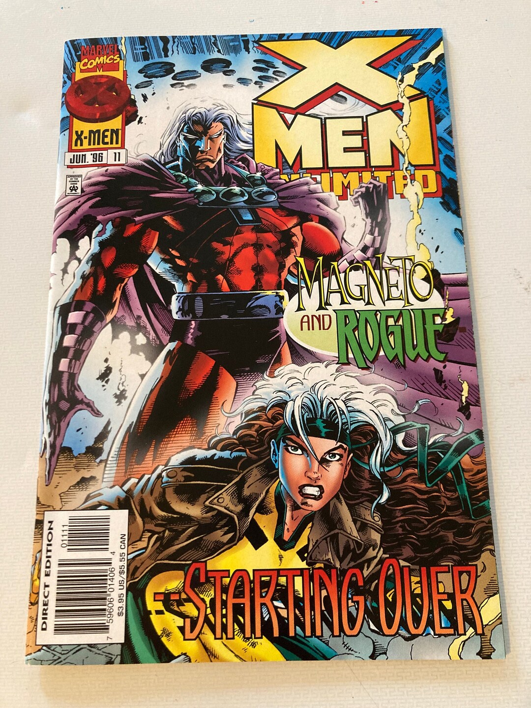 X-men Unlimited 11 - Rogue and Magneto Starting Over (new Mutants ...