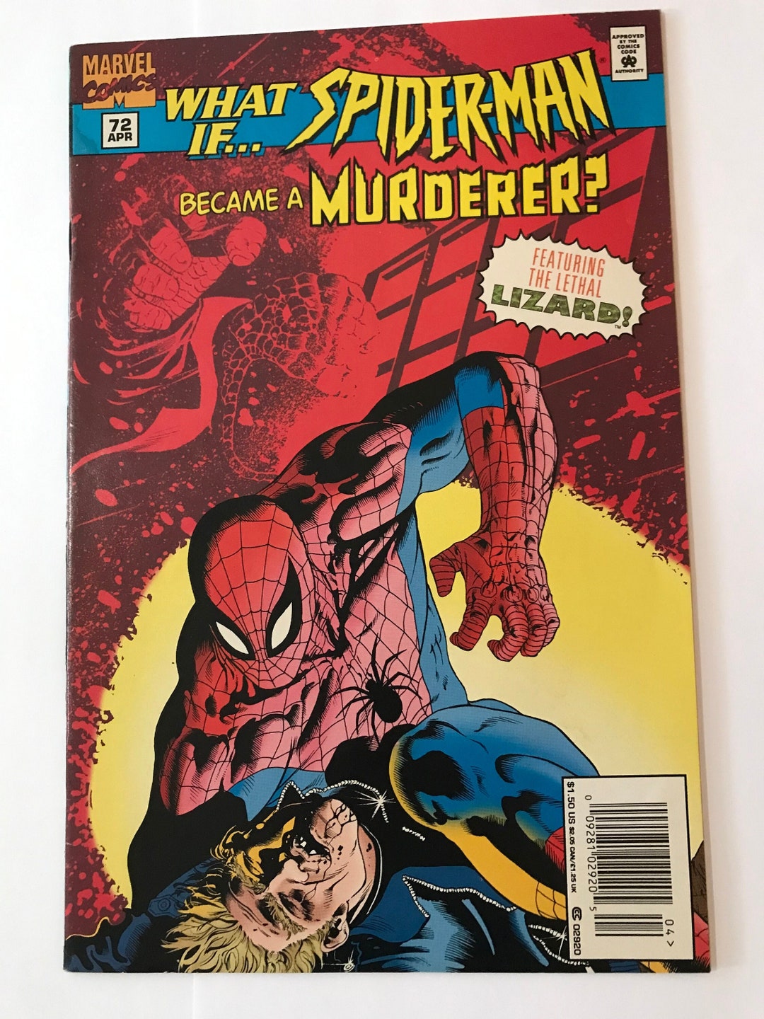 Rare What If 72 Newsstand Spider-man Became a Murderer - Etsy