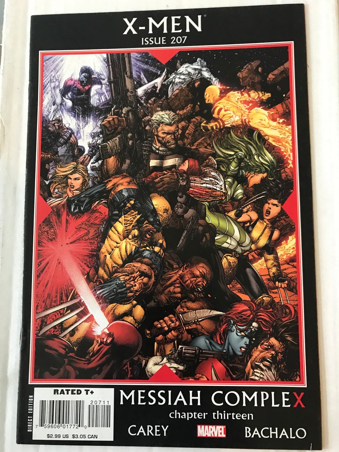 X-men 207 Stunning David Finch Cover Final Issue marvel - Etsy