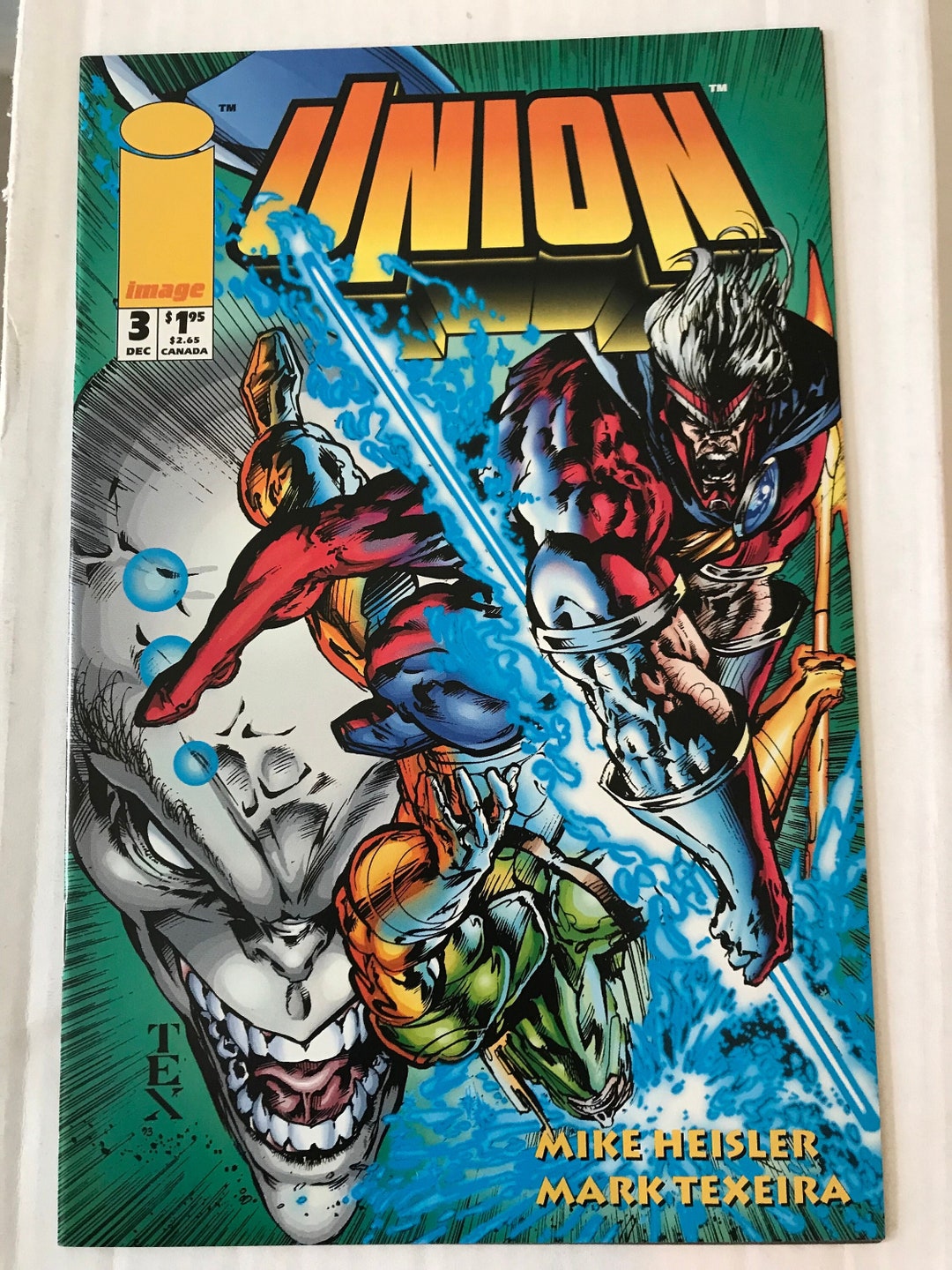 Mark Texeira Union 3 ghost Rider, Wolverine, X-men Image Comics, First ...