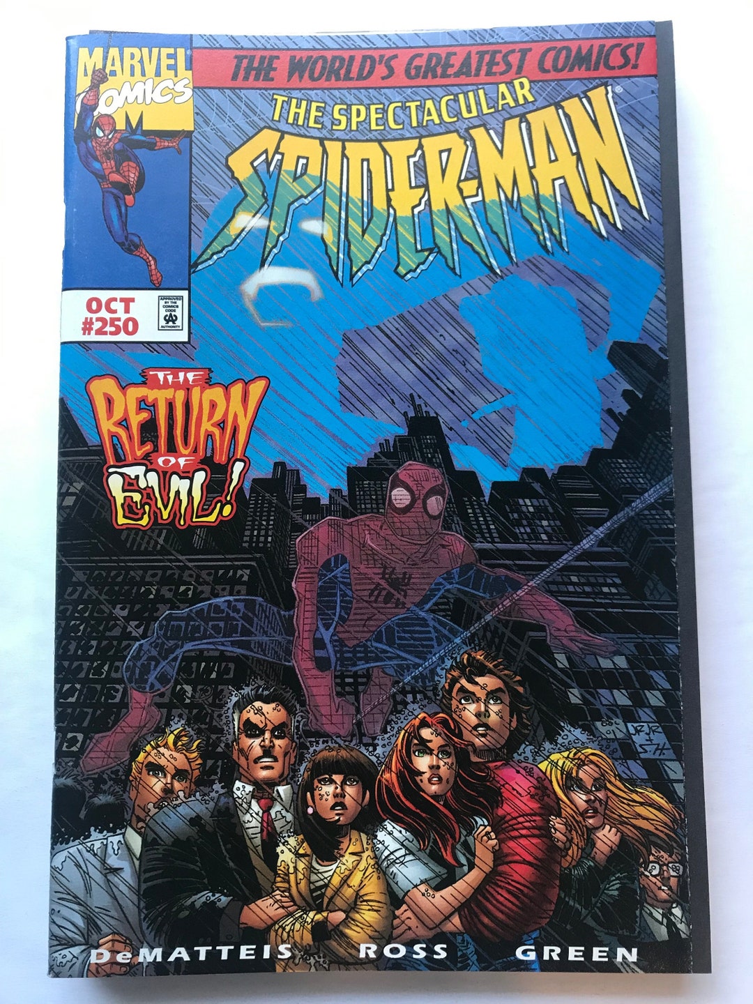 Spectacular Spider-man #250: John Romita Jr. Gatefold (first Printing ...