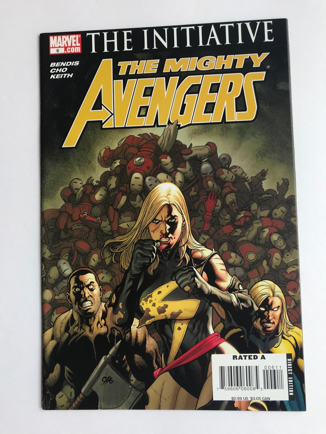 The Mighty Avengers 6 - Sentry and Captain Marvel (VF/NM Condition ...