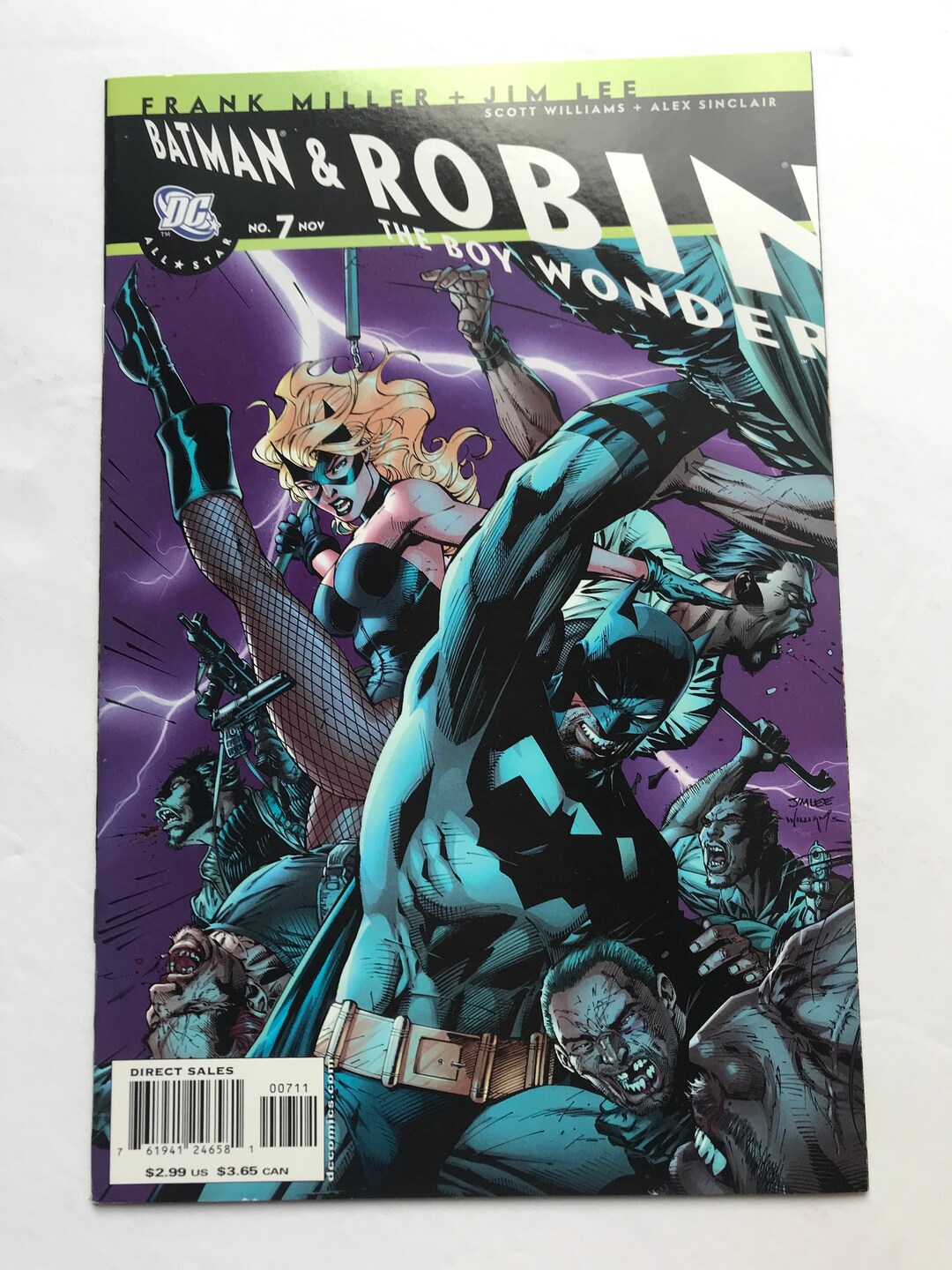 All-star Batman and Robin 7 jim Lee, Frank Miller, VF/NM Condition, DC ...