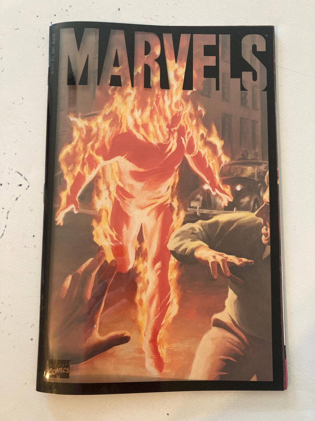 Marvels #1 Comic Book: Acetate Cover, Alex Ross Art, First Printing - Etsy