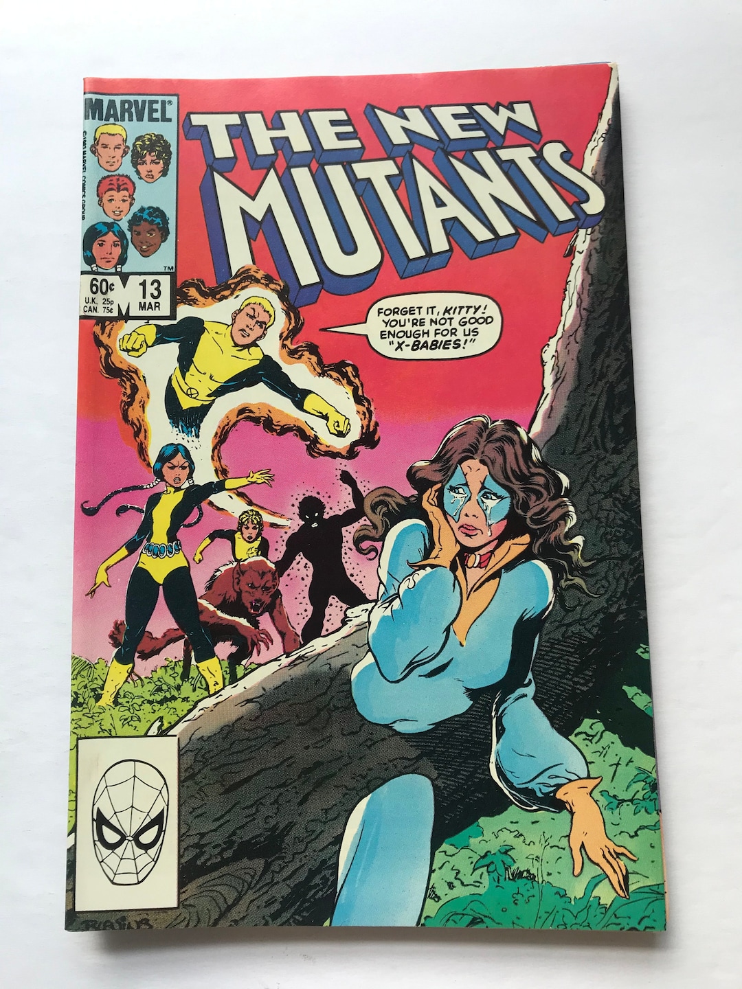 New Mutants 13 First Appearance of Doug Ramsey VF/NM, Marvel Comic ...