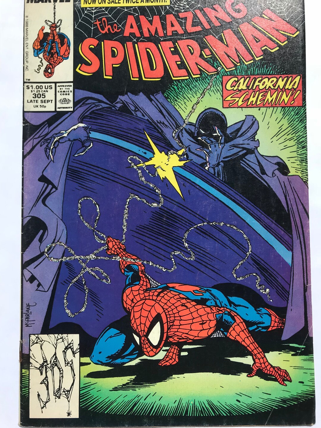 Amazing Spider-man 305 - Return of the Prowler! (todd Mcfarlane, VF/NM ...