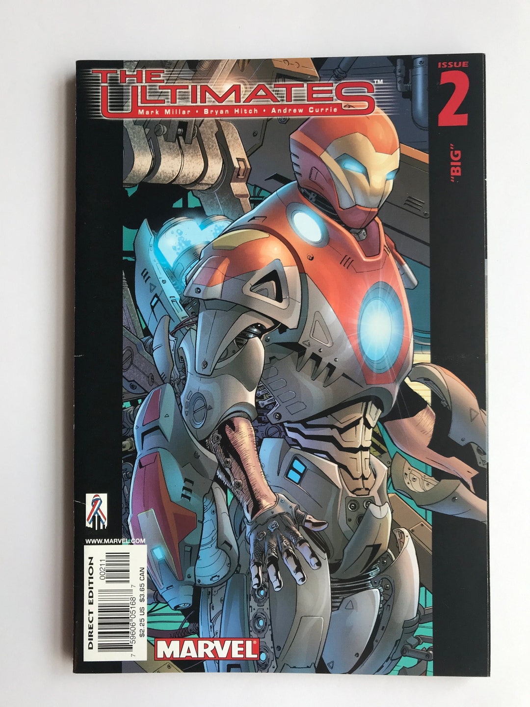 Ultimates 2 Comic: First Nick Fury, Samuel L. Jackson (VF/NM) - Etsy