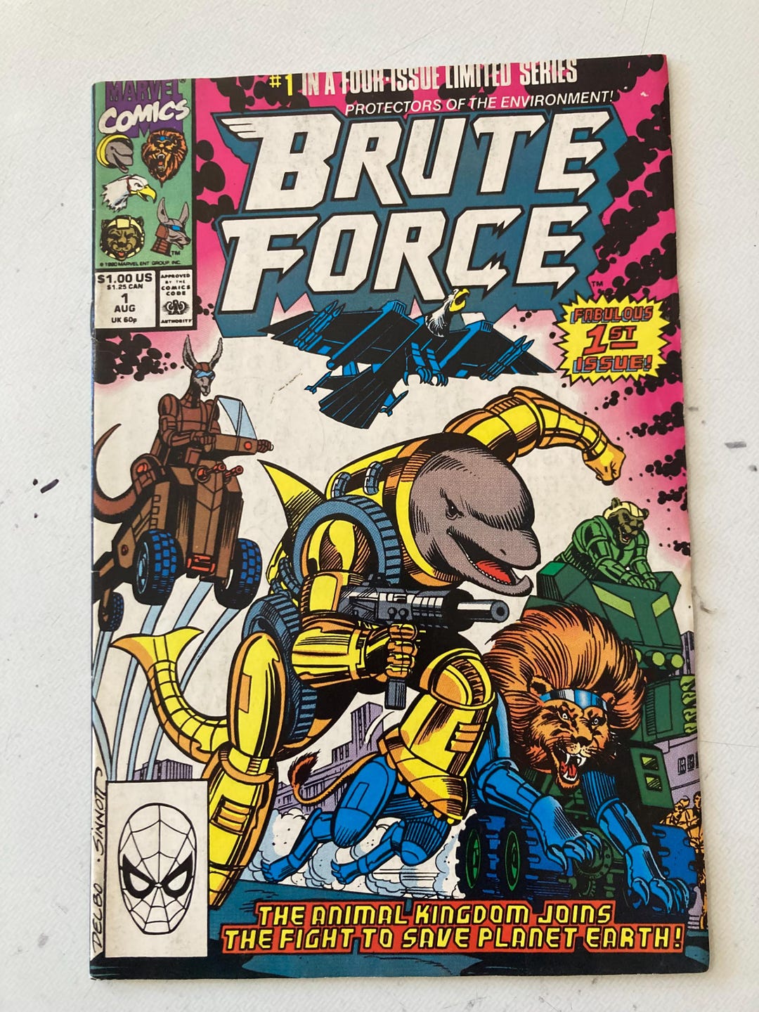 Brute Force 1 of 4 - Marvel's Infamous and Highly Sought Attempt to ...