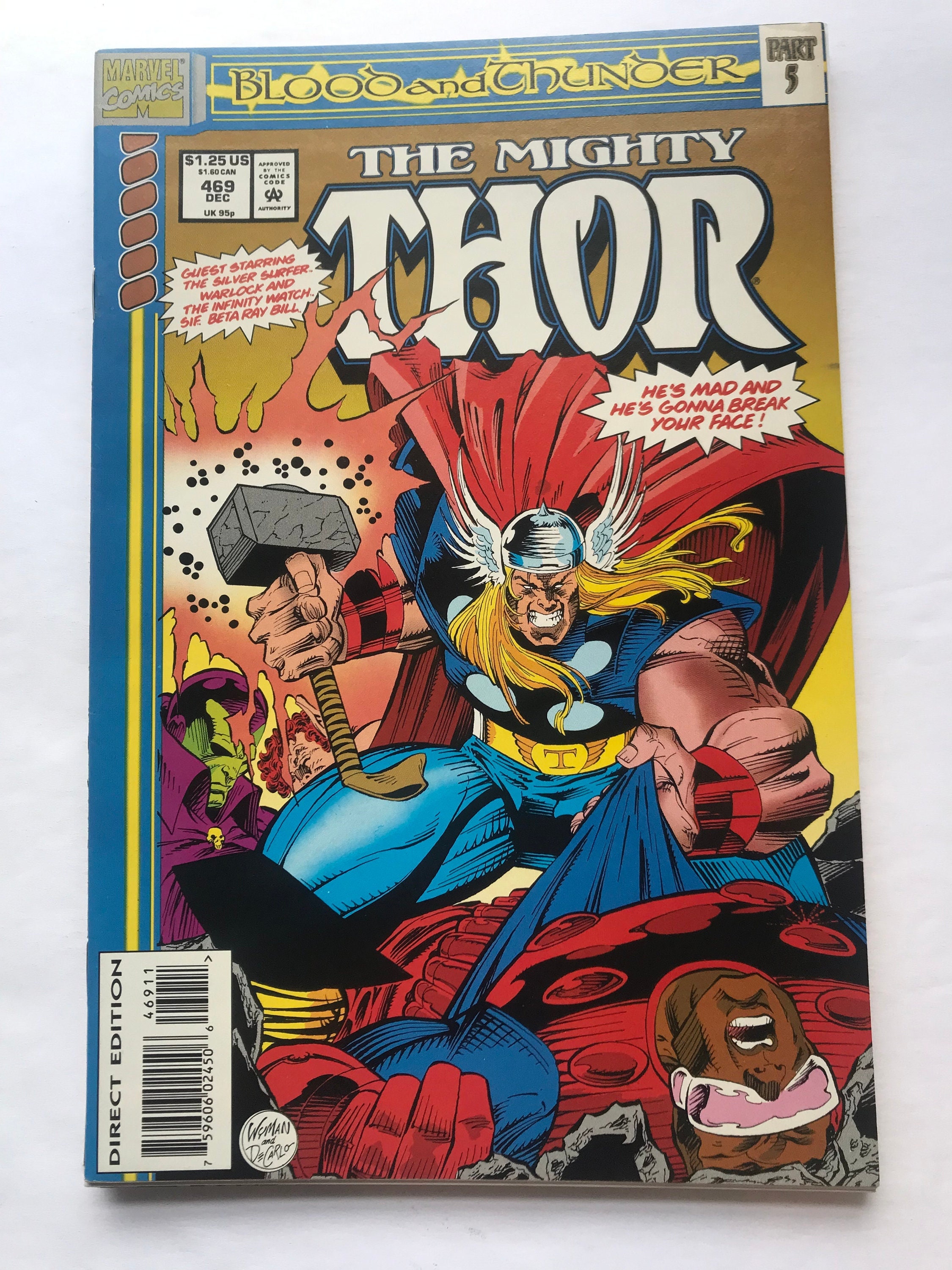 Thor Vs Silver Surfer