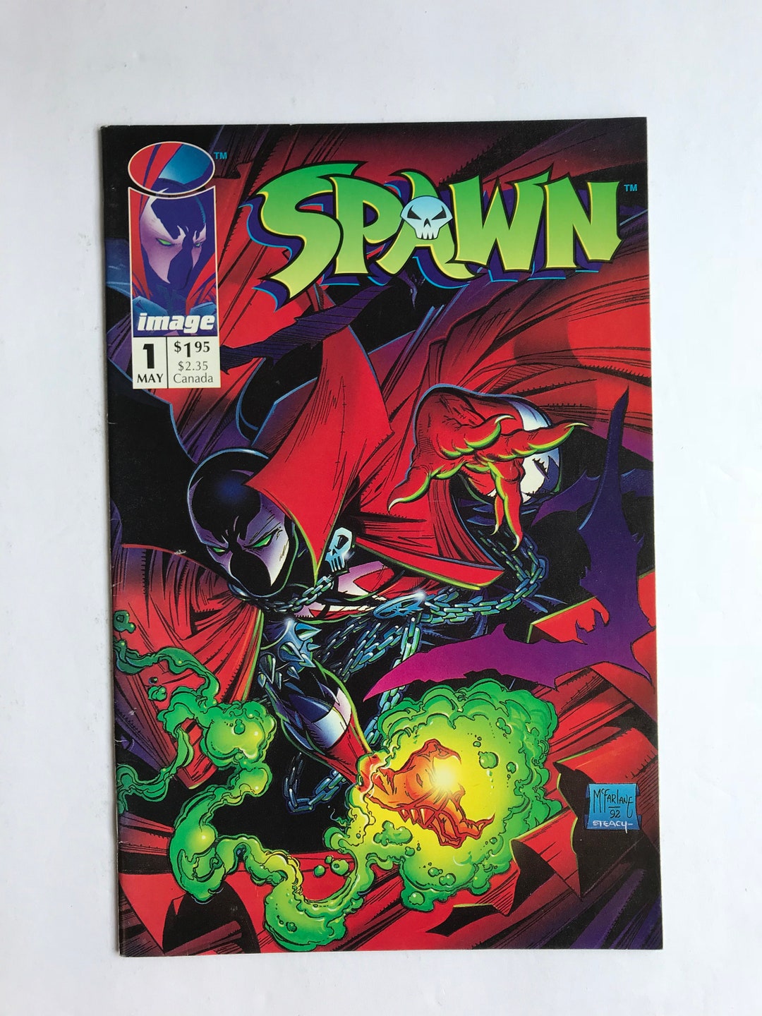 Todd Mcfarlane Spawn 1 image Comics Very Fine/near Mint - Etsy