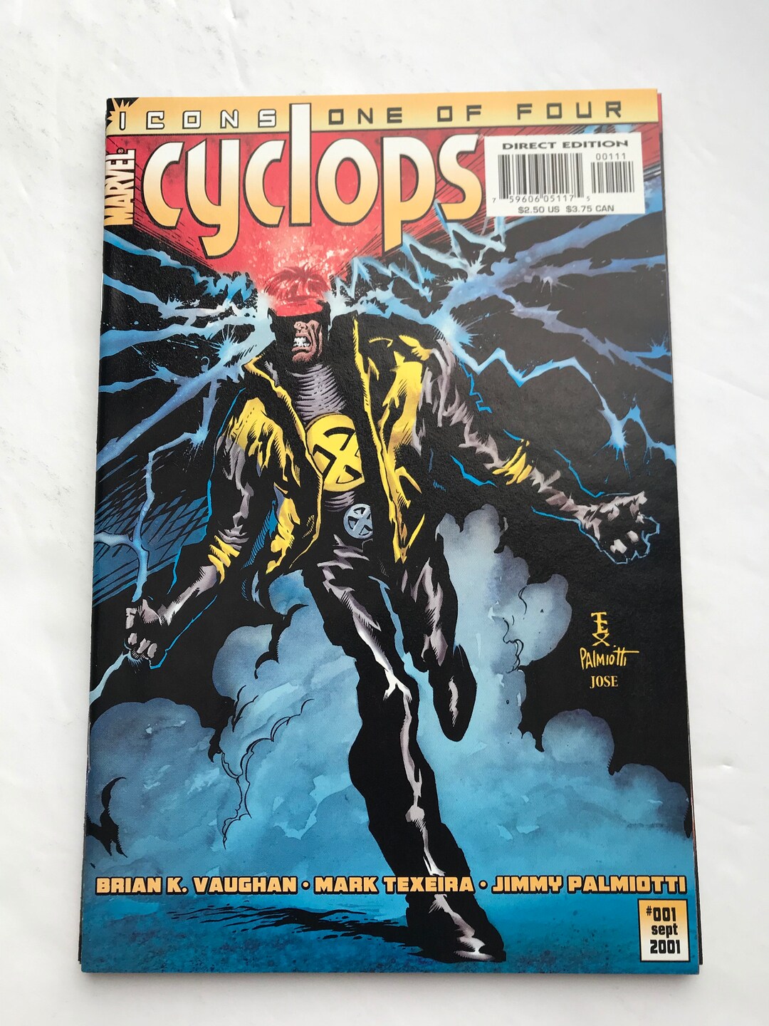 Marvel Icons - Cyclops 1 - Brian K Vaughan, Mark Texeira (marvel Comics ...