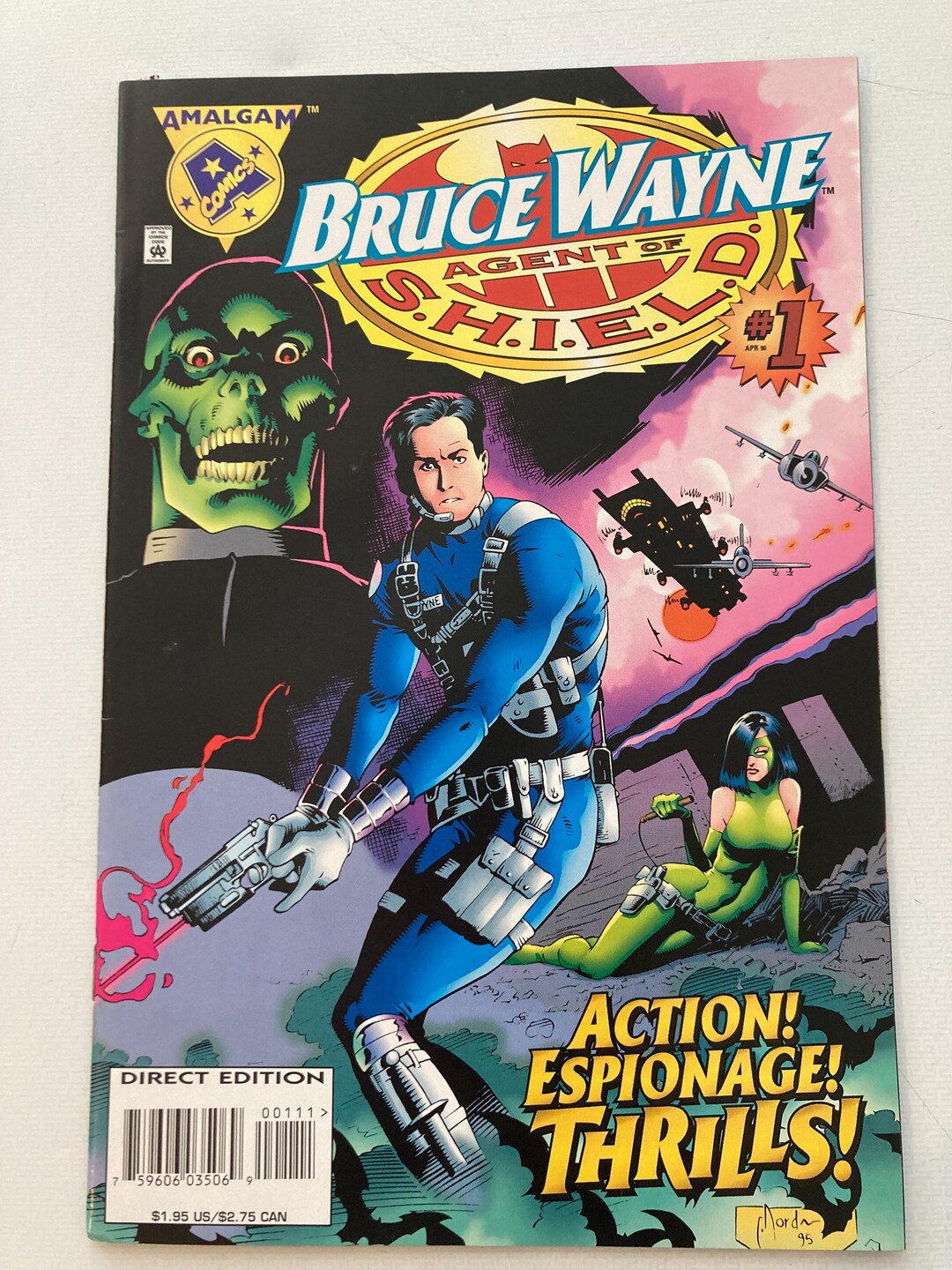 Bruce Wayne Agent of SHIELD batman, Wolverine, Marvel and DC, Amalgam ...