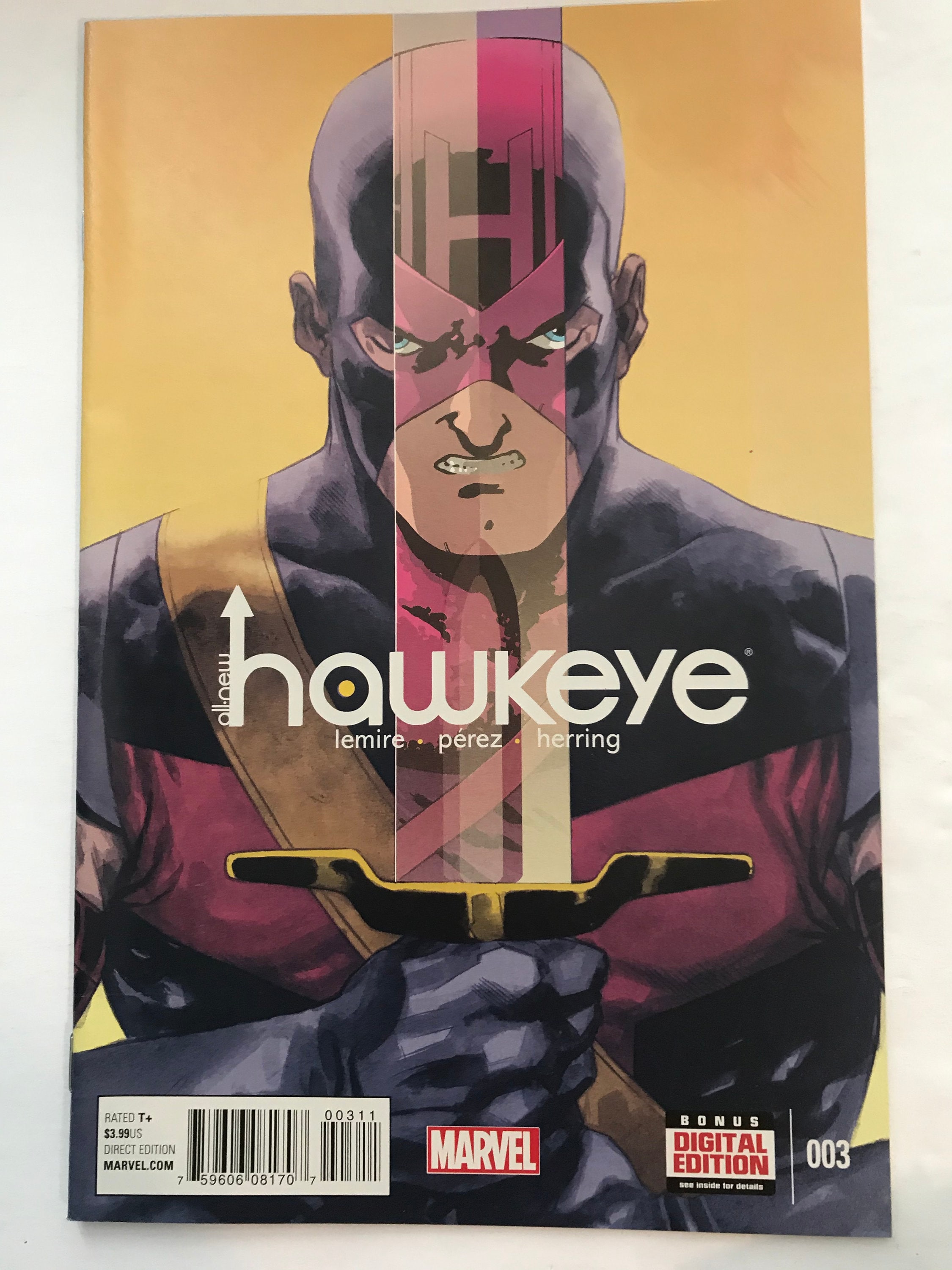 Hawkeye Comic Art