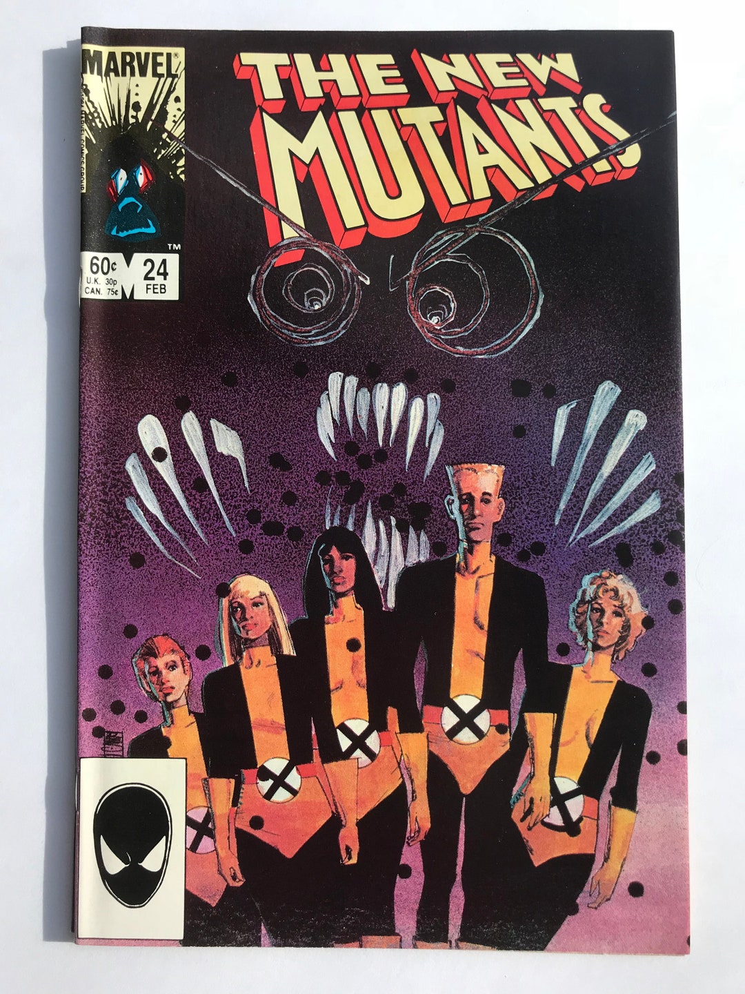 The New Mutants - 24 (VF, Marvel Comic Books, Cloak and Dagger, 1984 ...
