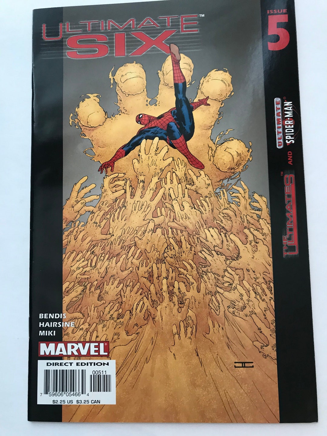 Ultimate Six Part 5 of 7 Sinister Six - Sandman Cover (brian Michael ...