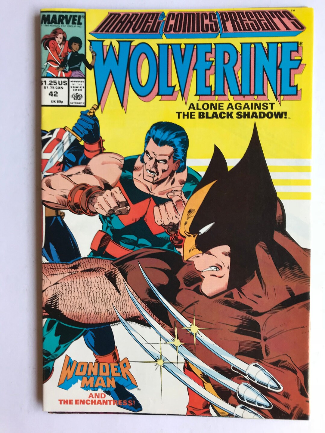 Marvel Comics Presents 42 Wolverine Bob Layton Wraparound - Etsy