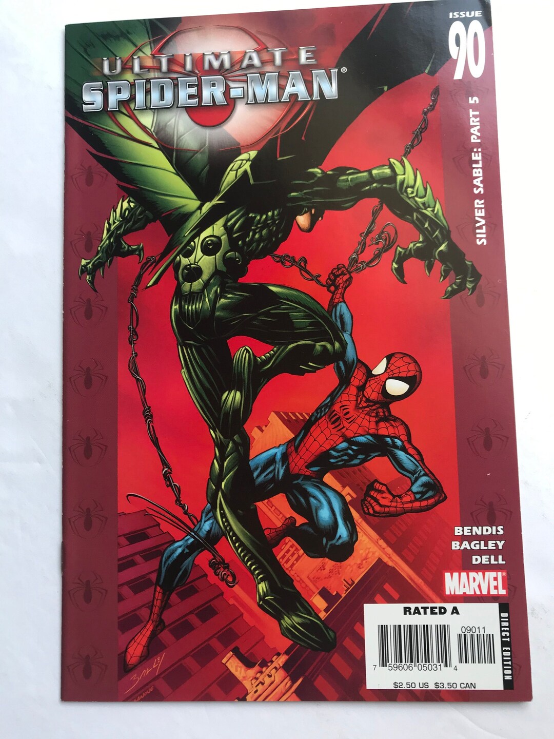 Ultimate Spider-man 90 - Silver Sable, Omega Red and the Vulture (brian ...