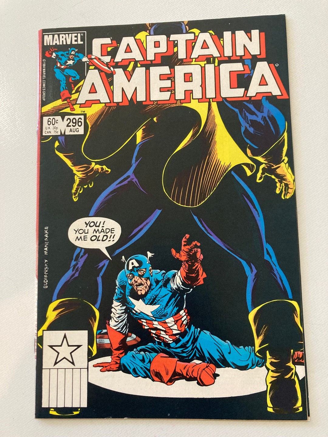 Captain America 296 Featuring the Falcon! (1984, VF/NM Condition ...