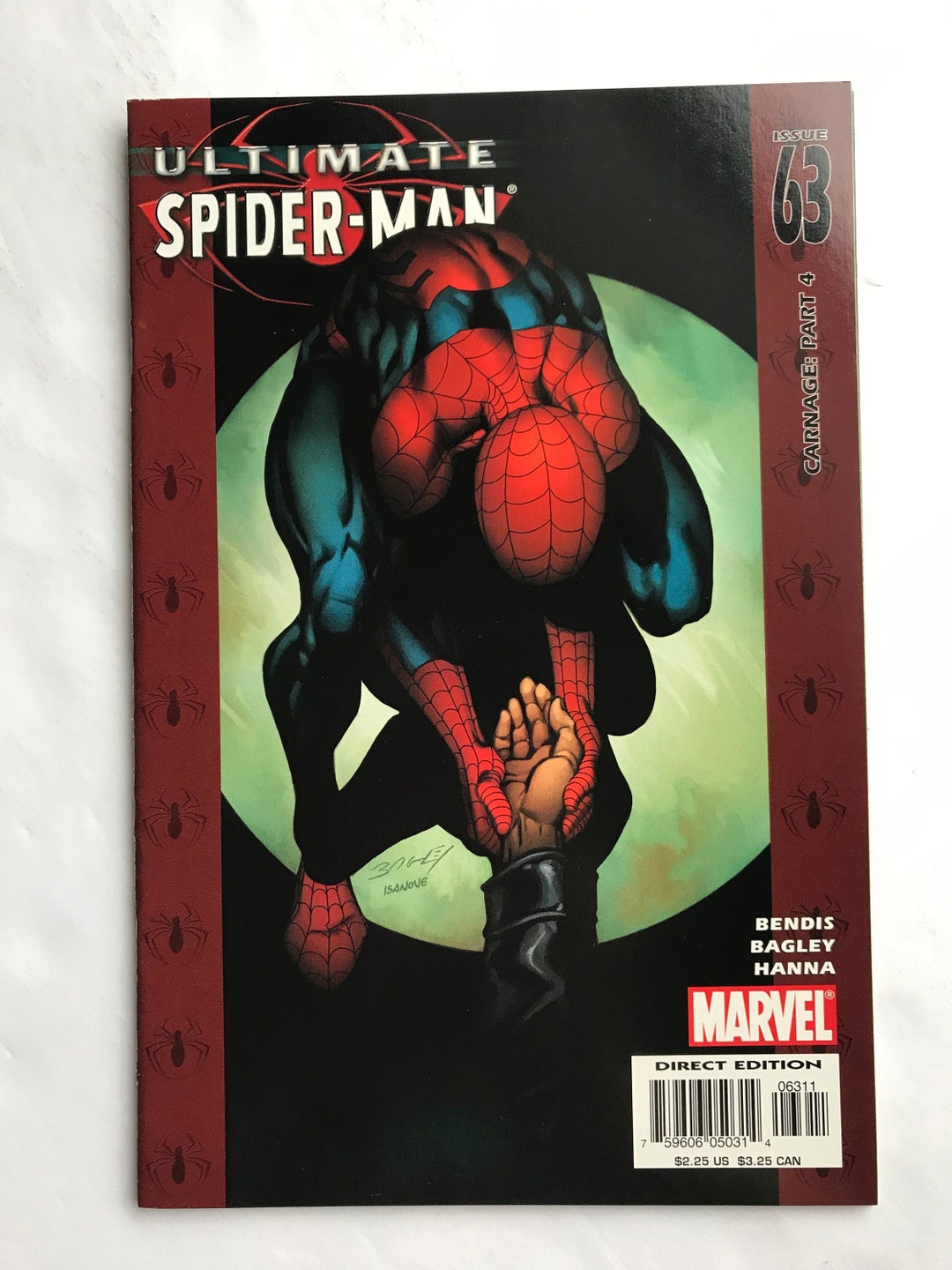 Ultimate Spider-man 63 - Death of Gwen Stacy Carnage Part 4 (brian ...