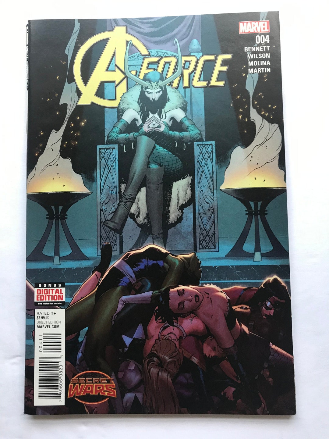 A-force 4 Female Loki VF/NM Condition, Marvel Comics, First Prints ...