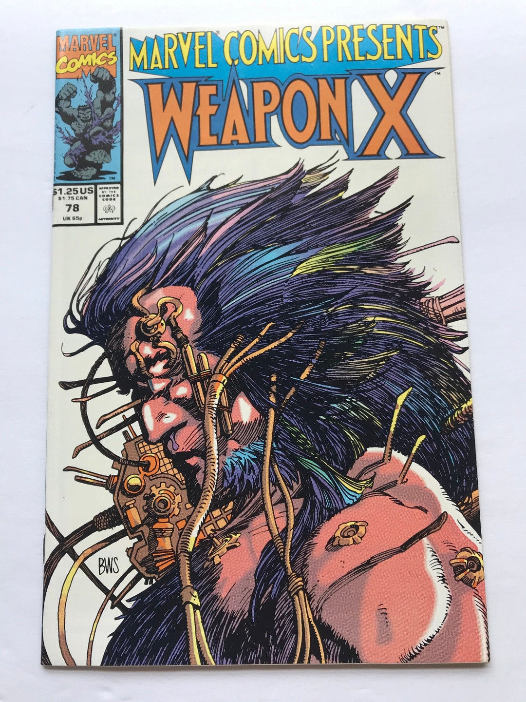 Marvel Comics Presents: 78 Weapon X Part 7 1991, Marvel Comic Book Lot ...