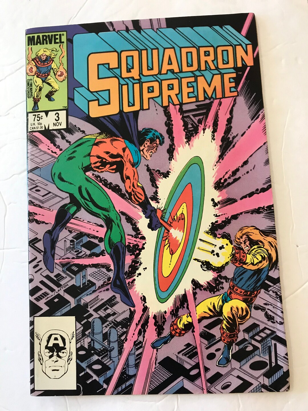 Squadron Supreme 3 1985, Limited Series, Marvel Comics, VF Condition ...