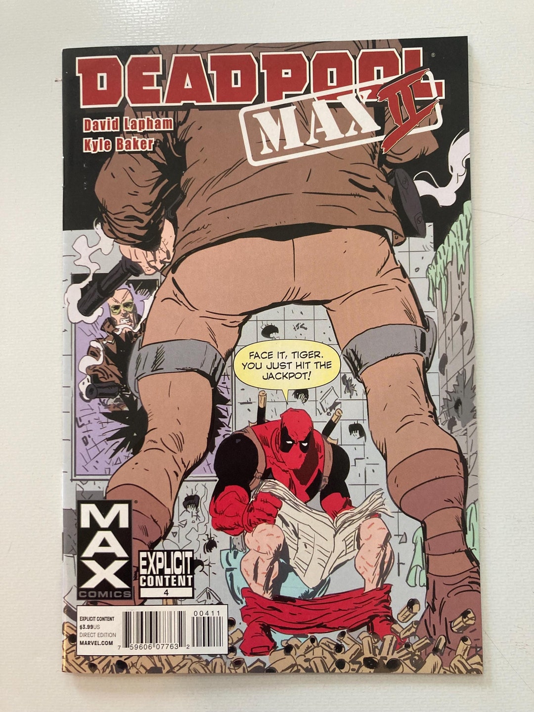 Deadpool Max II Issue 4 0f 6 Kyle Baker 1st Printing, Marvel Comic Books, VF/NM Condition ...