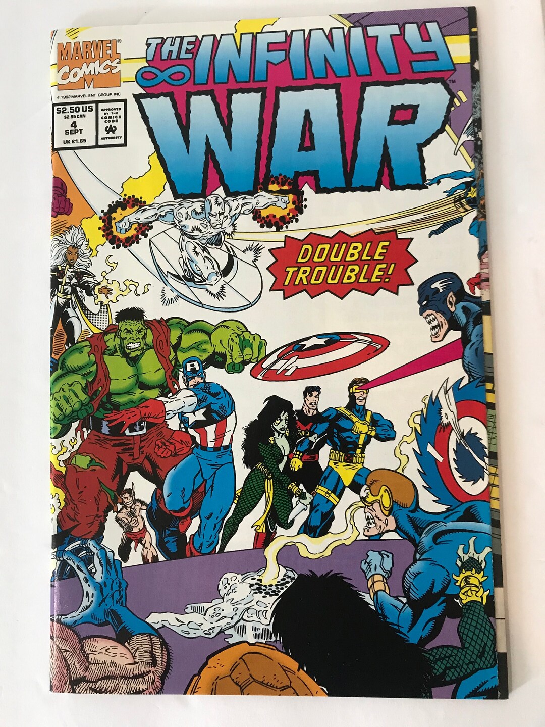 Infinity War 4 VF/NM Thanos, Wolverine, Spider-man, Guardians of the ...