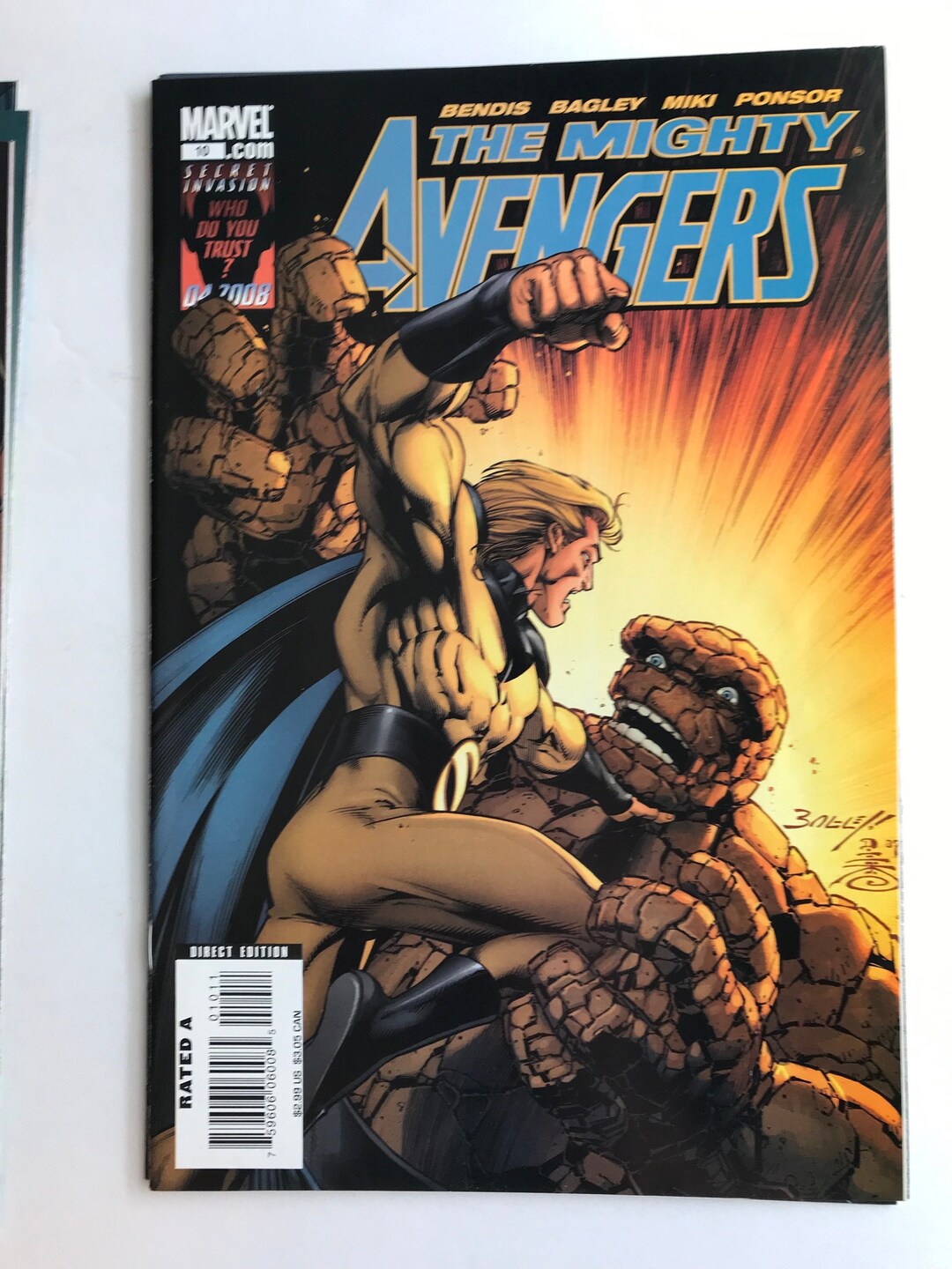 The Mighty Avengers 11 Venom Bomb Part 4 - Sentry! (VF/NM Condition ...