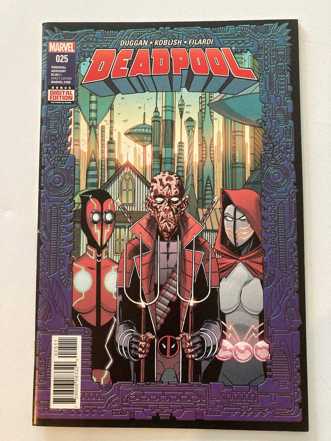 Deadpool 25 Deadpool 2099 Conclusion VF/NM Condition, Marvel Comics ...