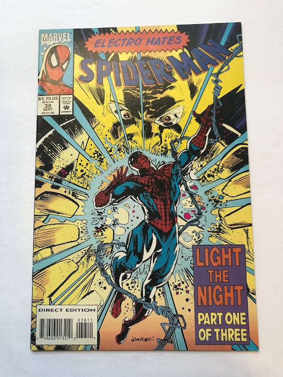 Spider Man Electro Comic Book