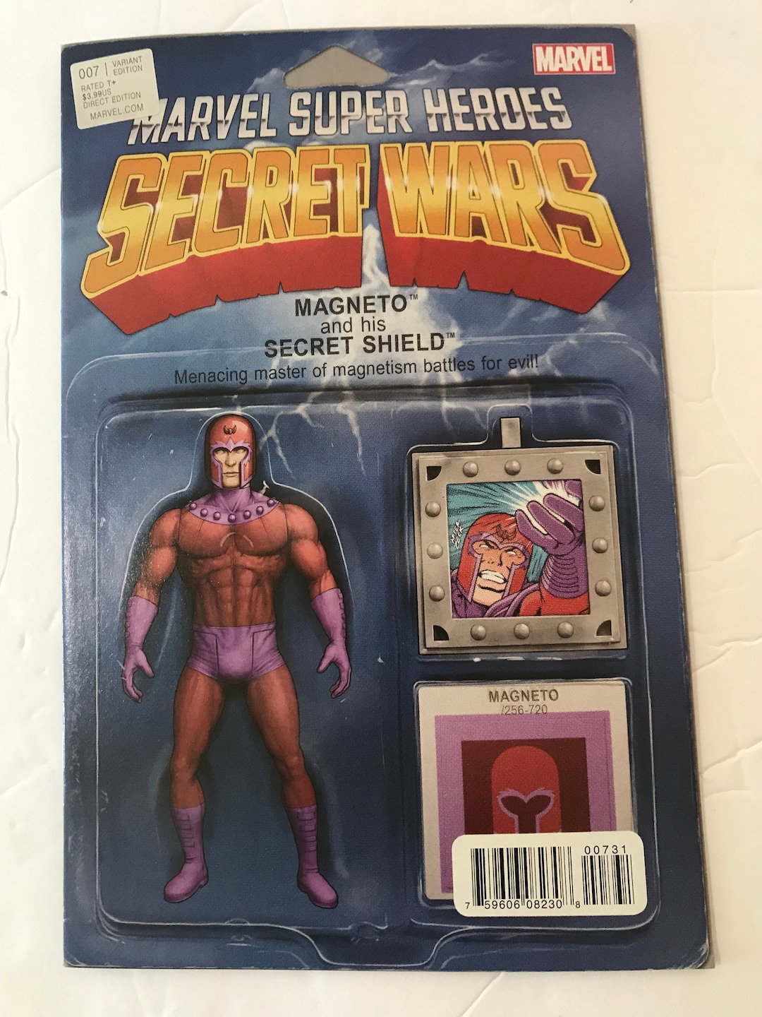 Secret War 7 Magneto Toy Variant Cover VF/NM Condition, Secret Wars Toy ...