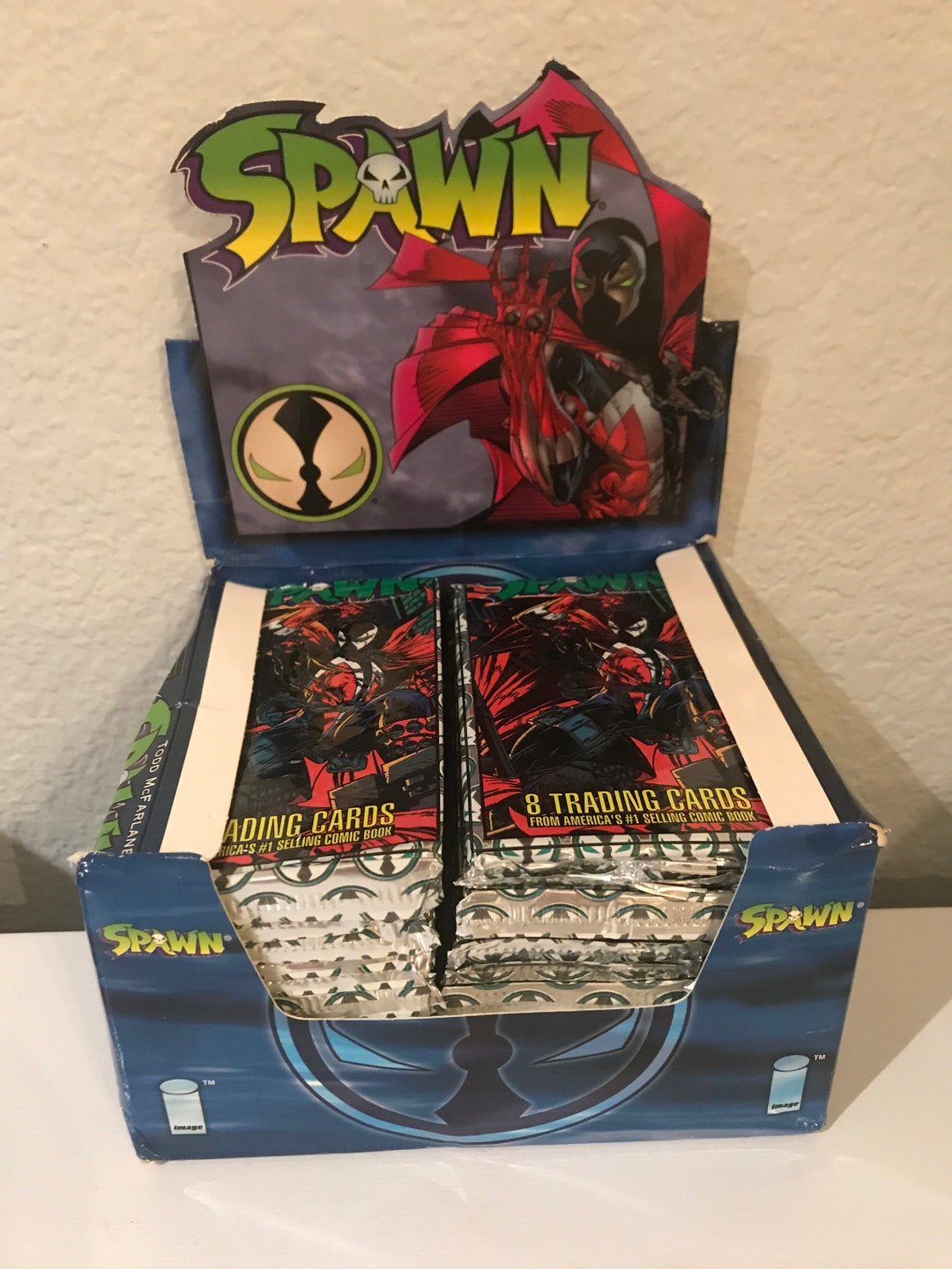 Rare Spawn Trading Cards 1 Unopened Single Pack 1994, Todd Mcfarlane ...