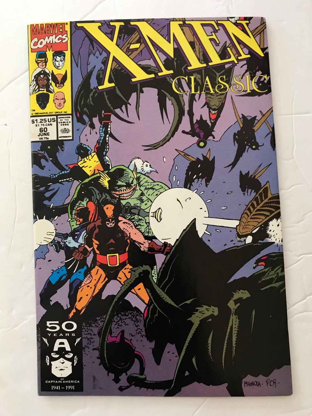 X-men Classic 60 - Mike Mignola Art! (1991, Black Panther, Dr Strange ...
